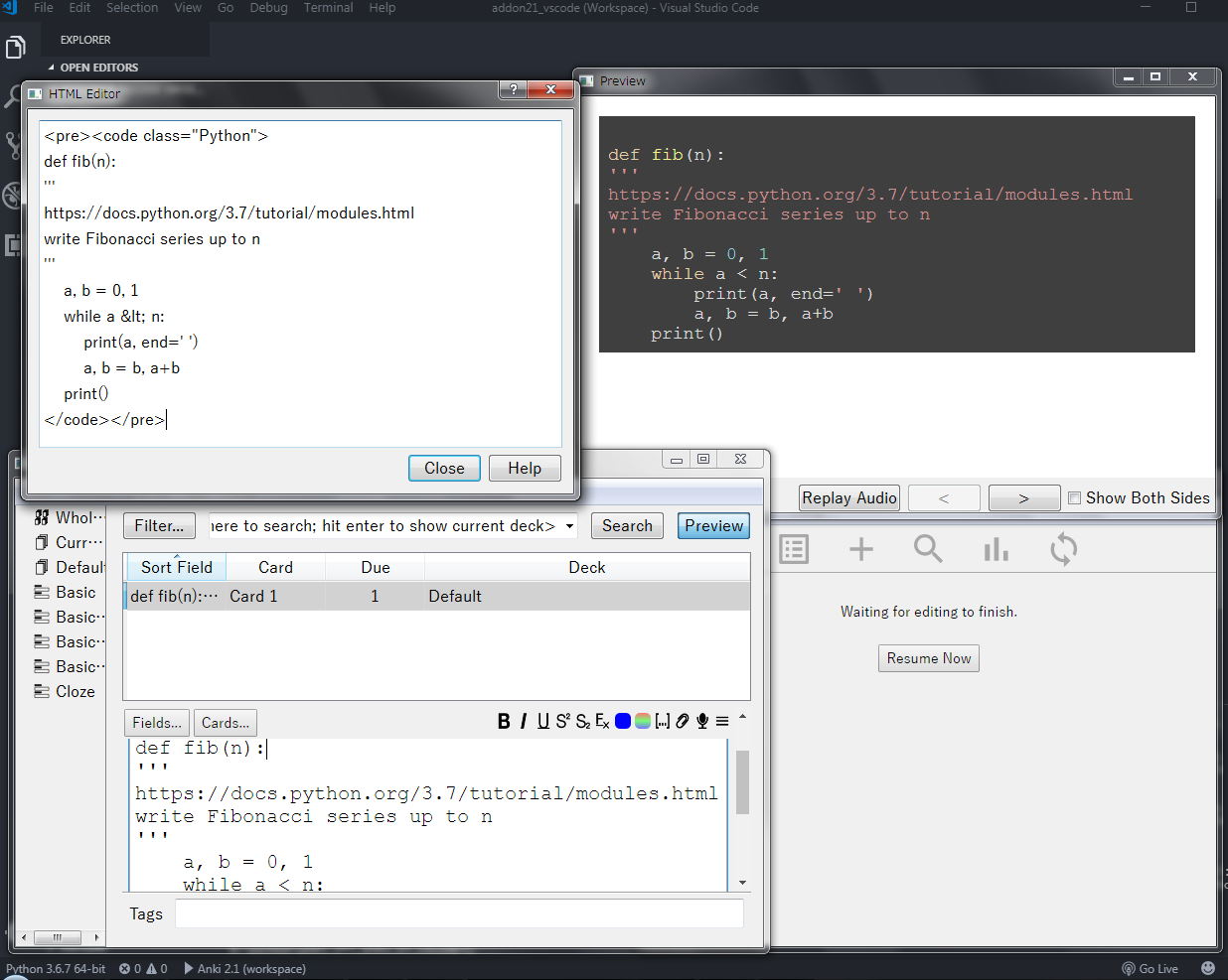 Anki Add Syntax Highlighting With Javascript highlight js Rodolphe